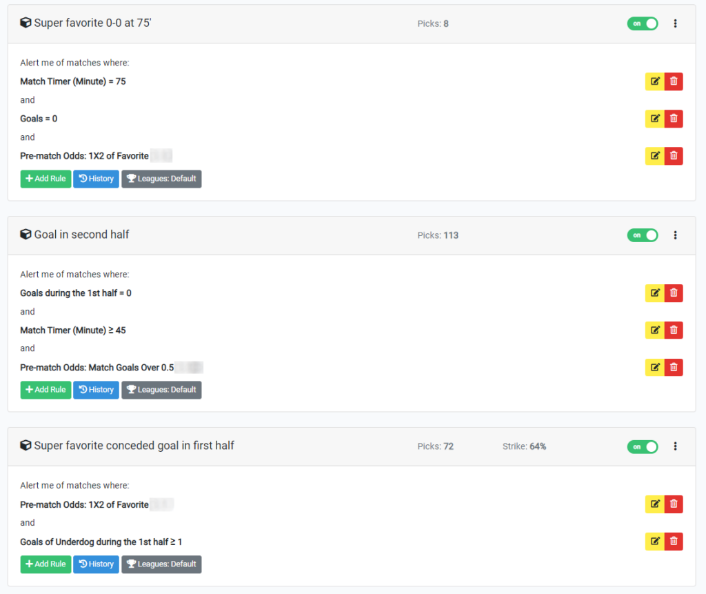 Top 4 - Live Score Betting, Live Football Stats & Scanners